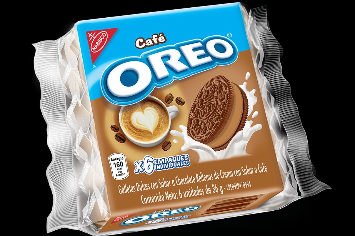 Oreo estrena nueva presentación rellena de crema sabor a Café