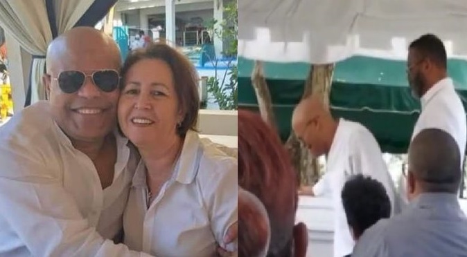 La desgarradora despedida de Rubby Pérez a su esposa tras perder la ...