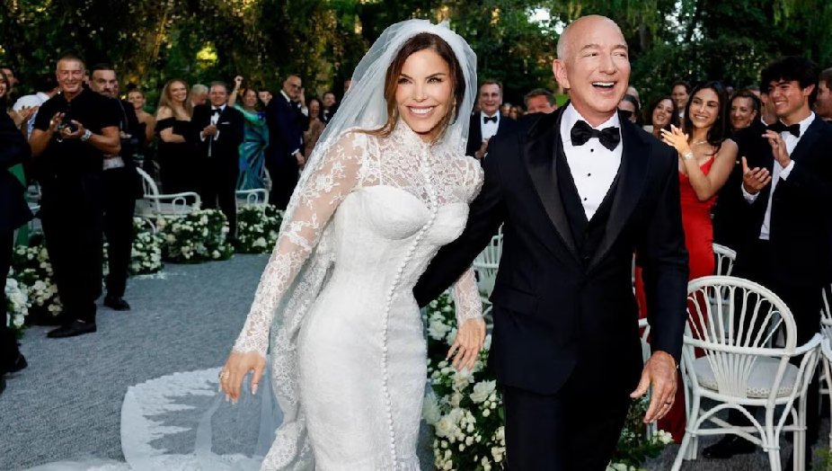41 fotos de la increíble boda del magnate Jeff Bezos y Lauren Sánchez ...