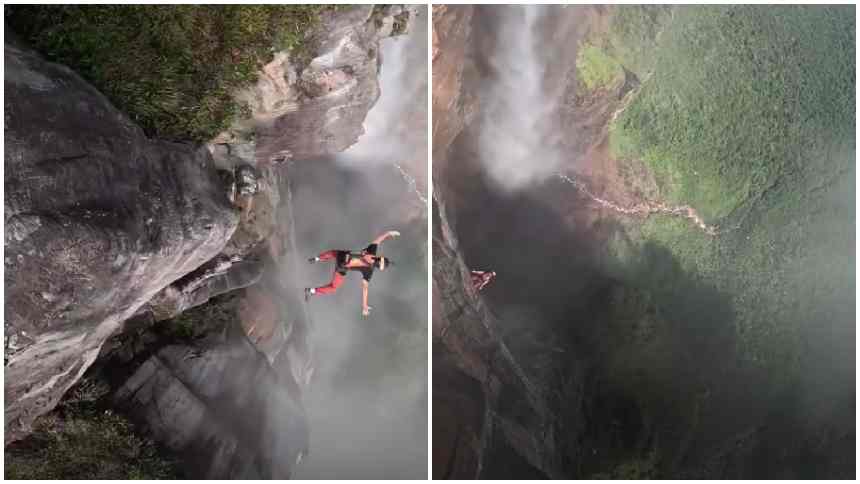 El espectacular video de un atleta venezolano que se lanzó en ...