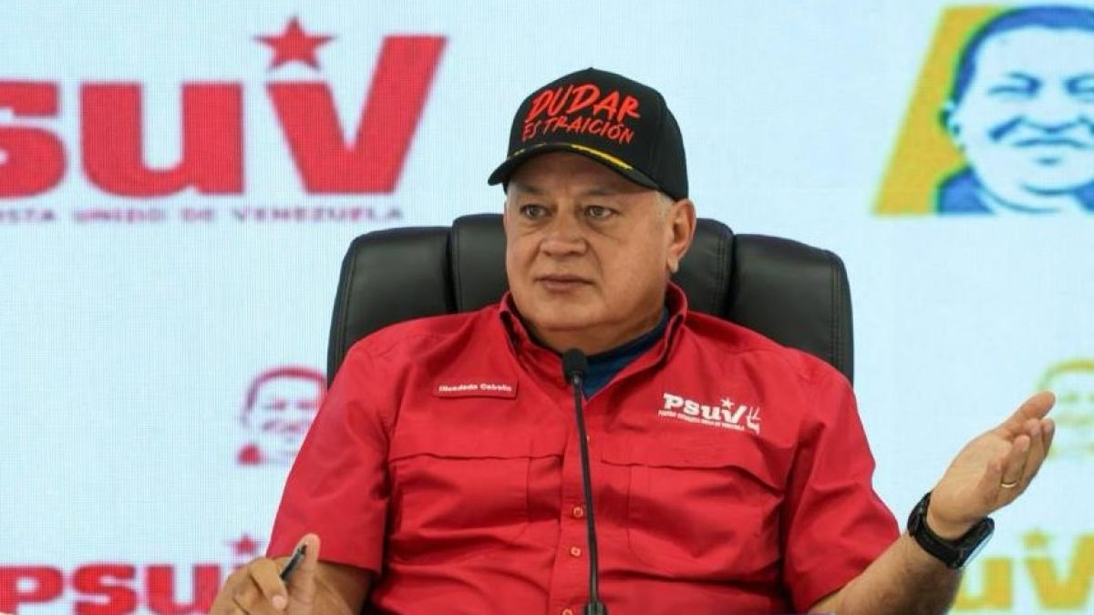 Diosdado Cabello: 'Todos los días inventan una cosa más estrafalaria que la otra para señalar a ...