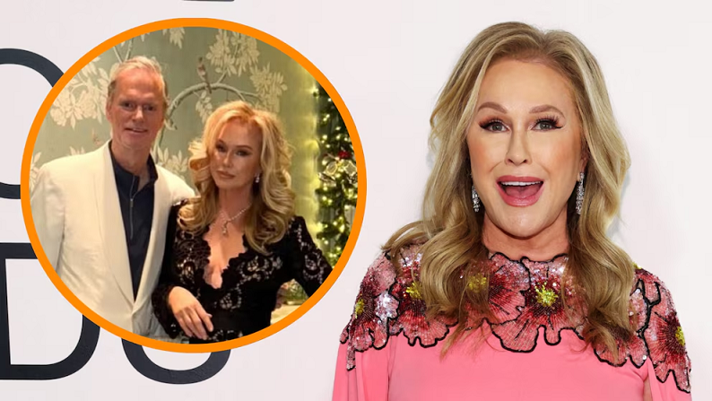 La madre de Paris Hilton sorprende con un atrevido vestido de encaje a ...